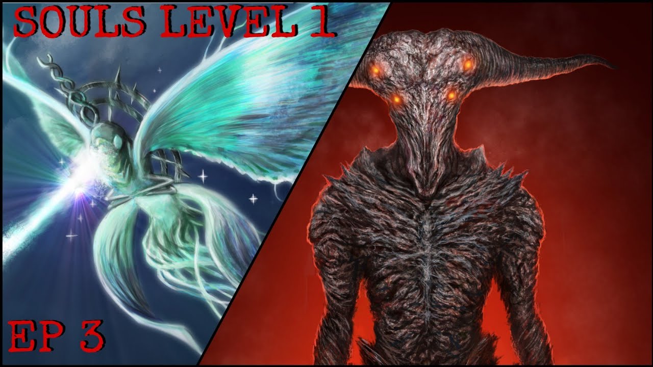 Demone Capra / Farfalla della Luna - SOULS LEVEL 1 All Bosses Solo Dark ...