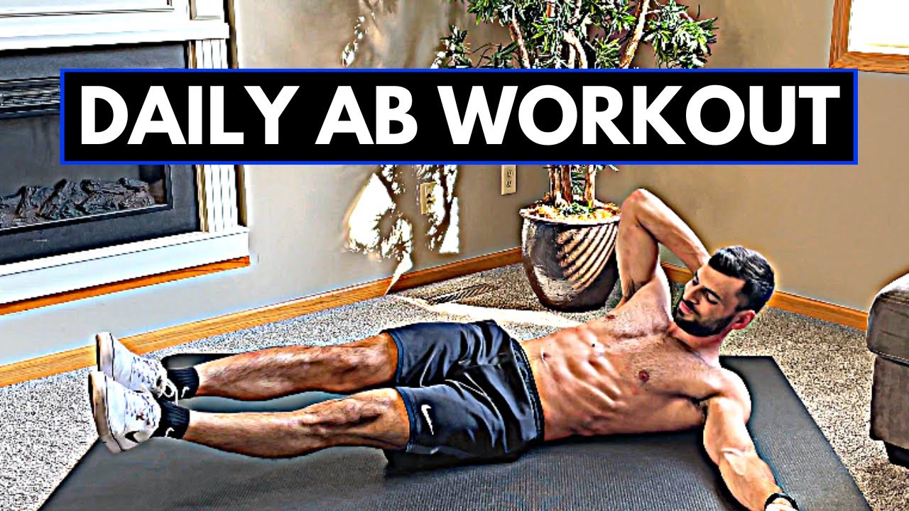 10 Min 6 Pack Workout a Home - Daily Ab Workout! - YouTube