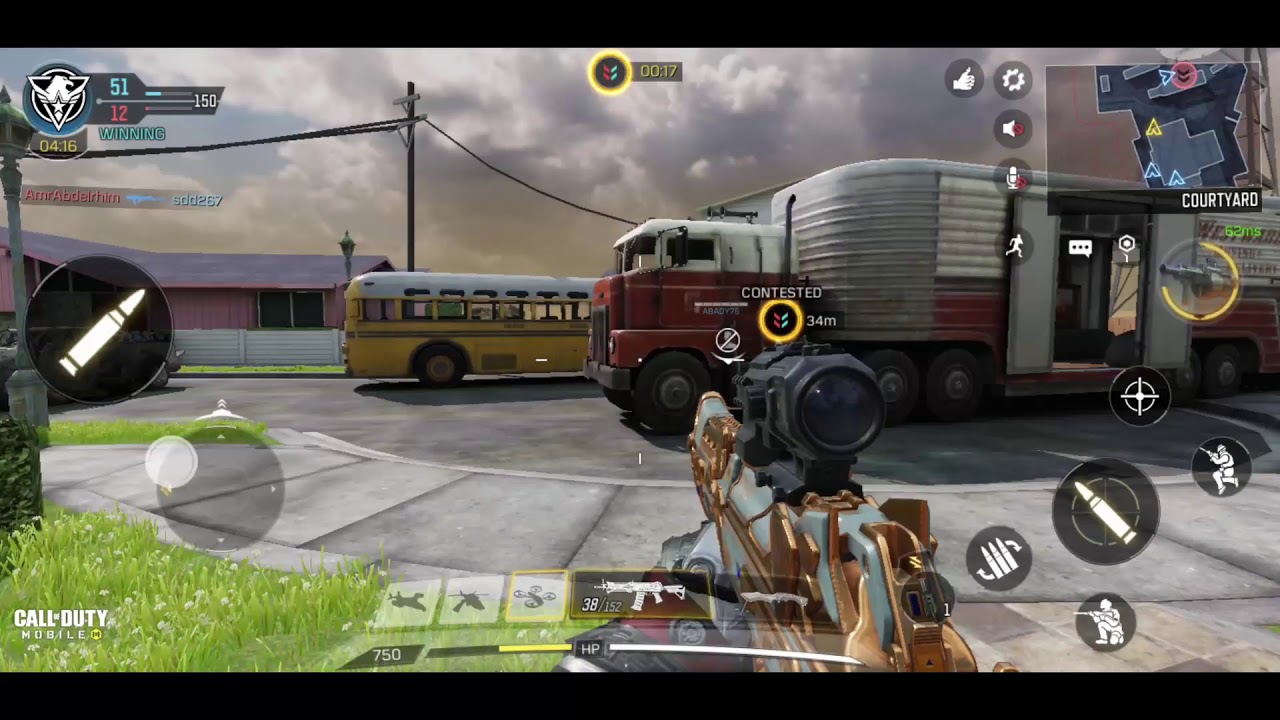 CoDM - Multiplayer - HardPoint - NukeTown Gameplay - YouTube