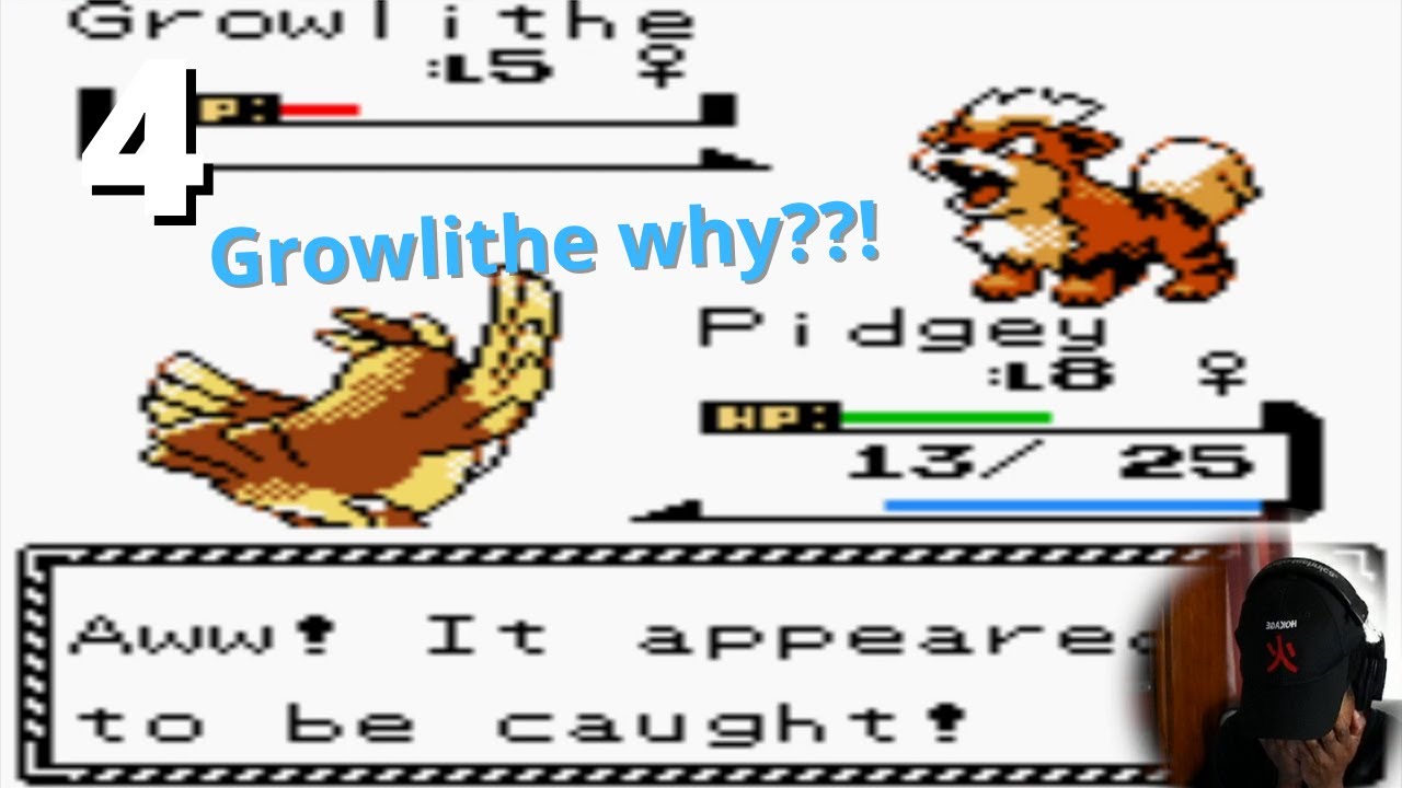 Nimbus Plays - Pokemon Polished Crystal - Trying To Catch Growlithe ...
