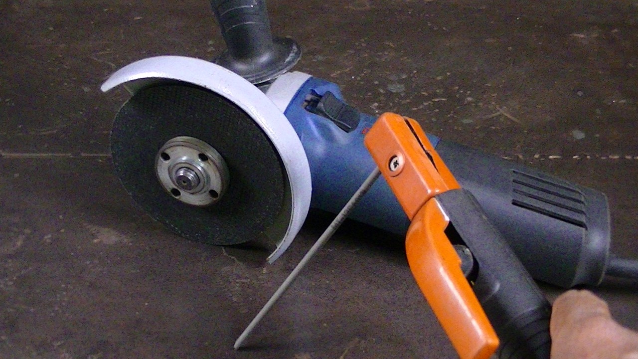 Angle grinder safety tips | how to mount a cutting disc and things not ...