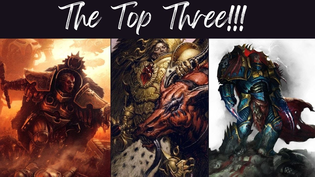 "The Top Three" single combat Primarchs!!! Warhamer 40K - YouTube