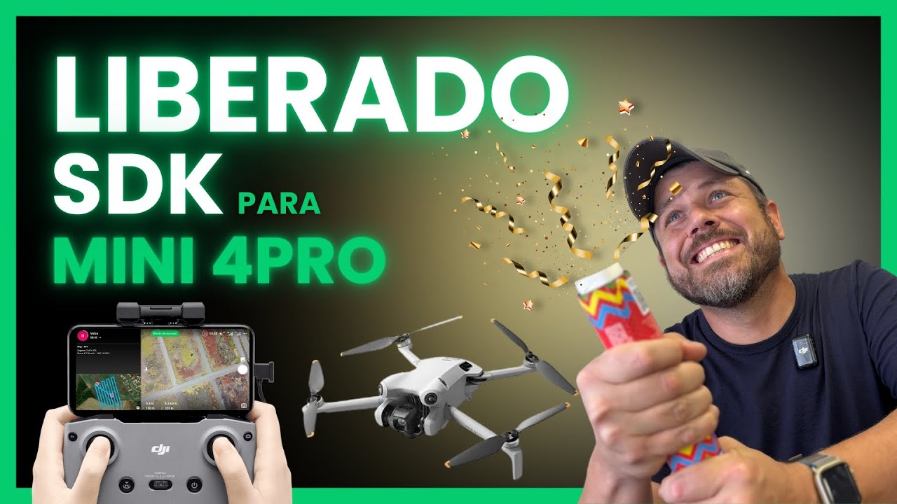 MINI 4 PRO SDK LIBERADO Mapeamentos liberados pela DJI - YouTube