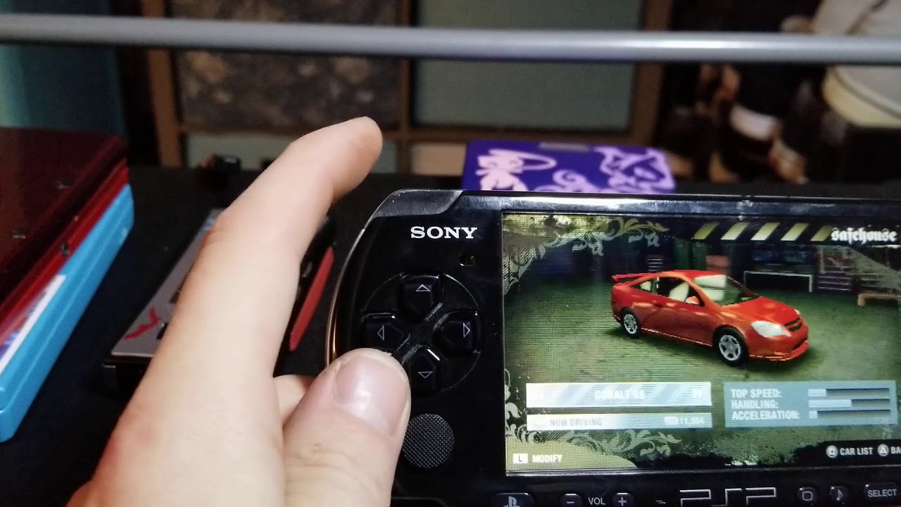 need for speed most wanted for PSP! - YouTube