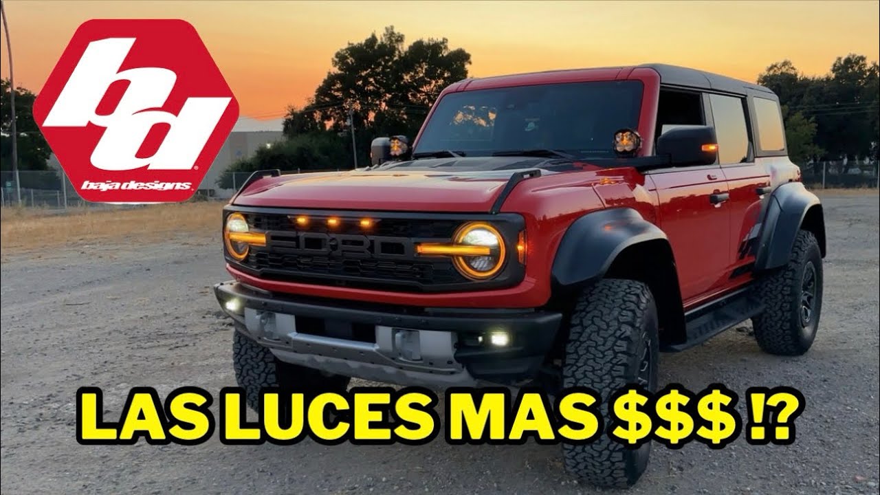 INSTALANDO Baja Design LP4 A Mi Bronco Raptor! LAS MEJORES LED‼️ - YouTube