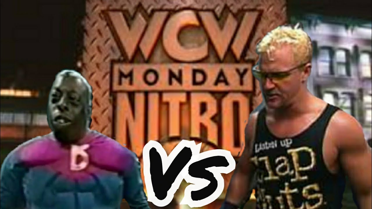 Beetlejuice vs slap nuts wcw nitro - YouTube