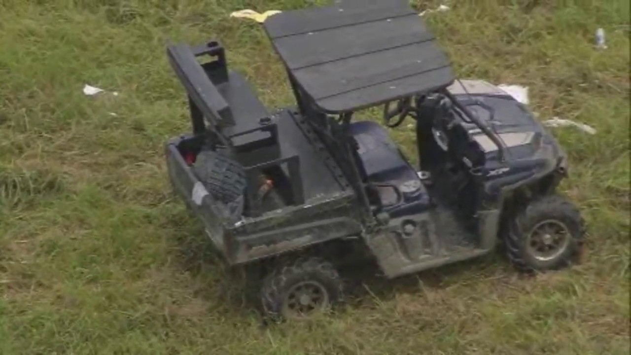 RAW AERIALS: 2 kids hurt in ATV crash - YouTube
