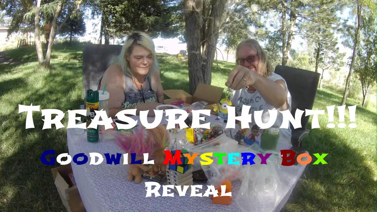 Sasquatch Mercantile #77 - Treasure Hunt!!! - Goodwill Mystery Box ...
