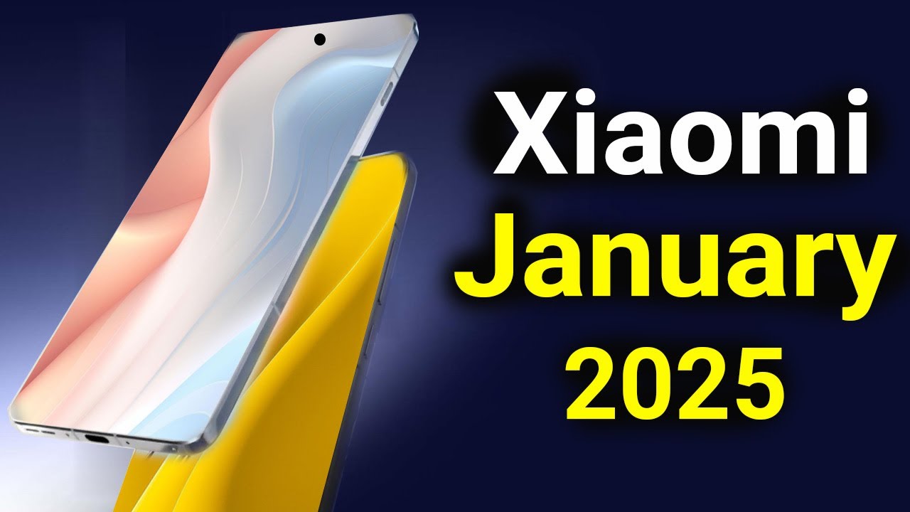 Xiaomi Top 2 UpComing Phones January 2025 - YouTube