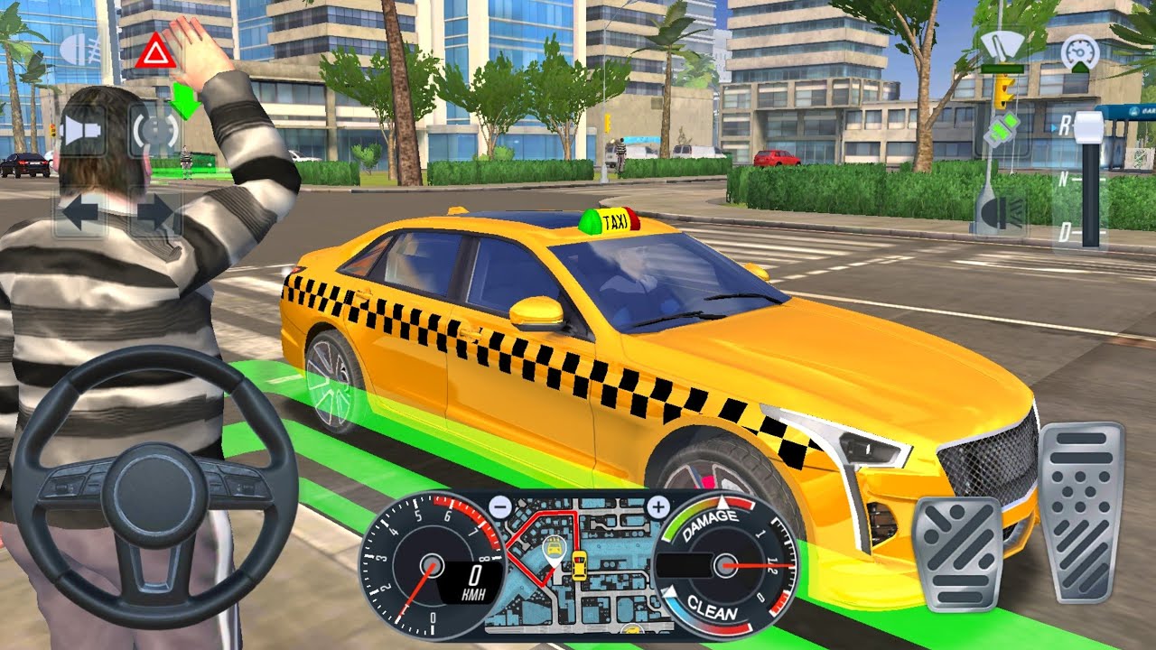 Crazy Uber Driver in Taxi Sim 2023 Evolution 🚕 Car Game Android ...