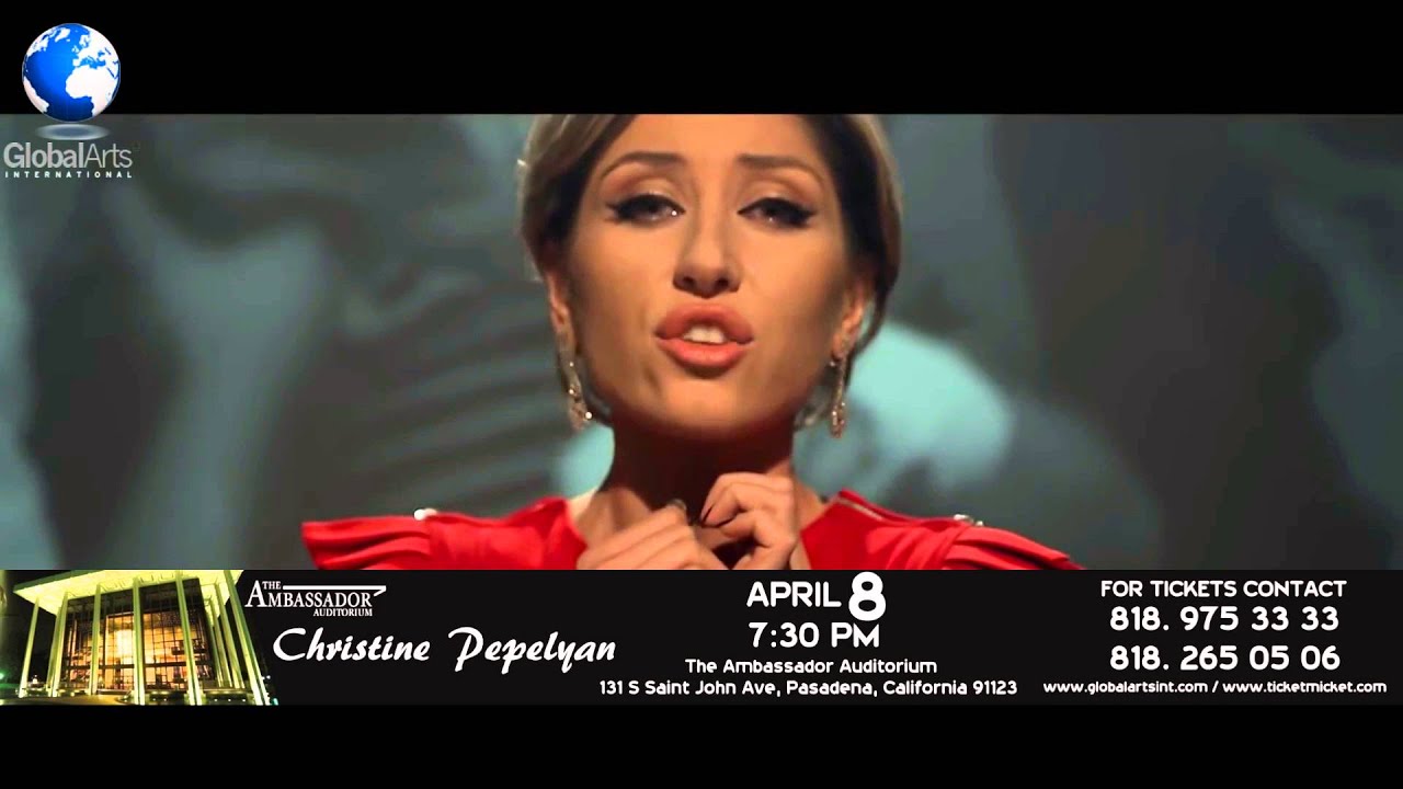 Christine Pepelyan - Hay Zinvor / April 8 / The Ambassador Auditorium ...