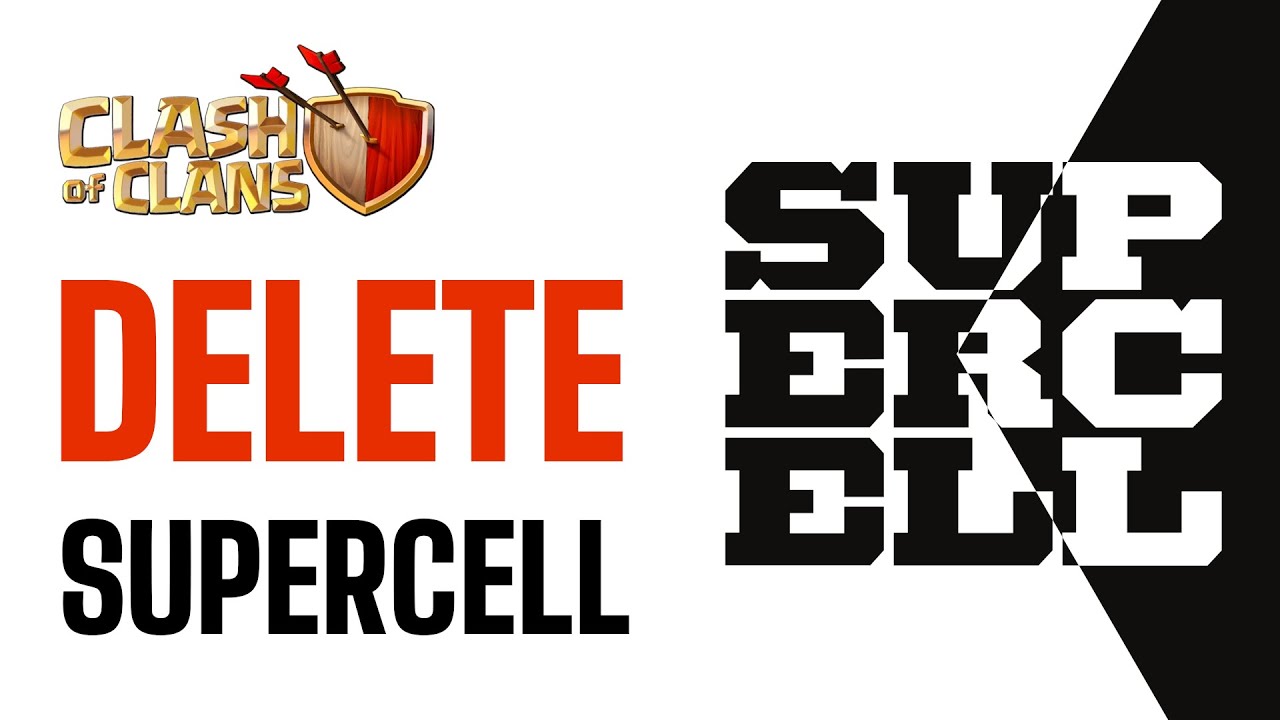 How To Delete COC Account From Supercell ID - EASY (2025) - YouTube