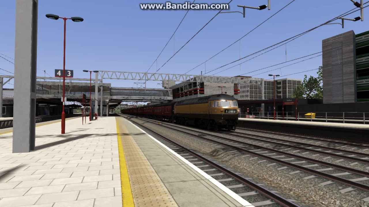 British Rail HS4000 Kestral passing Stafford - YouTube