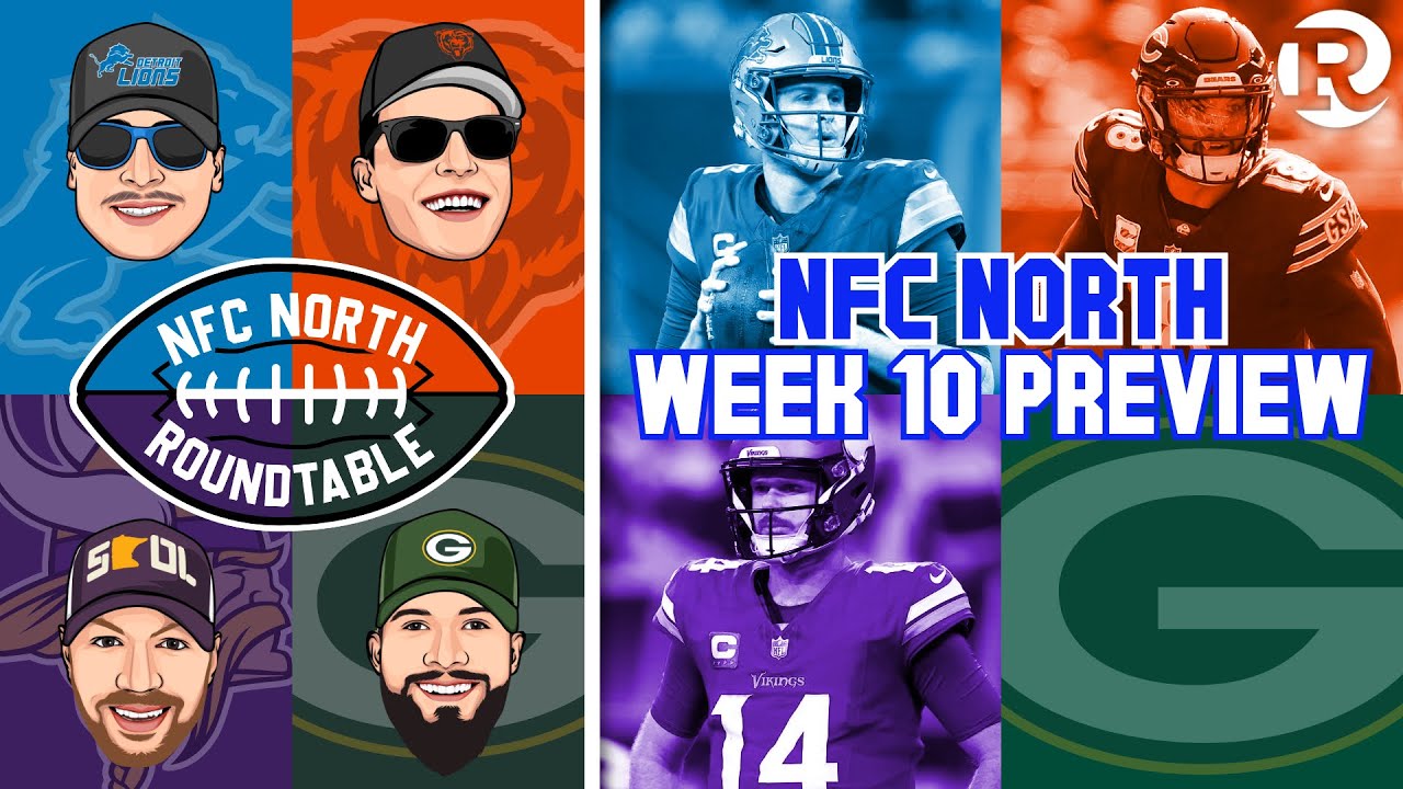 NFC North Roundtable | NFL Week 10 Preview - YouTube