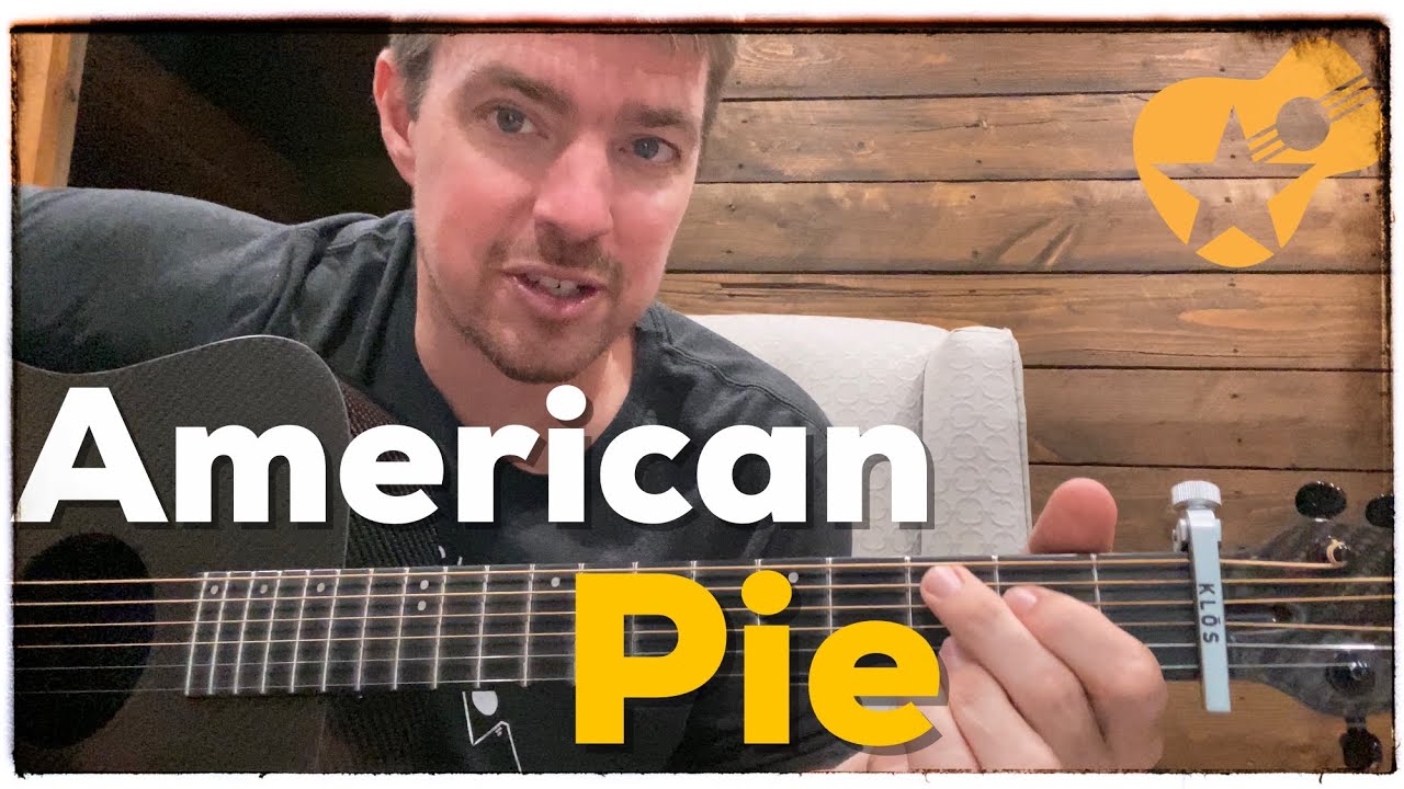 American Pie | Don McLean | Beginner Guitar Lesson - YouTube
