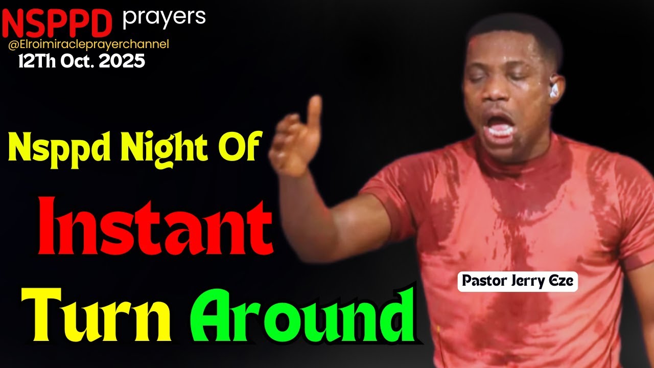 NIGHT OF INSTANT TURNAROUND BY MERCY|| PASTOR JERRY EZE ||12TH OCT ...