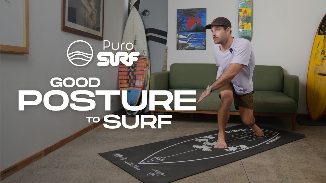 SURF POSTURE (Position your body correctly for stability) - SURF TIPS ...