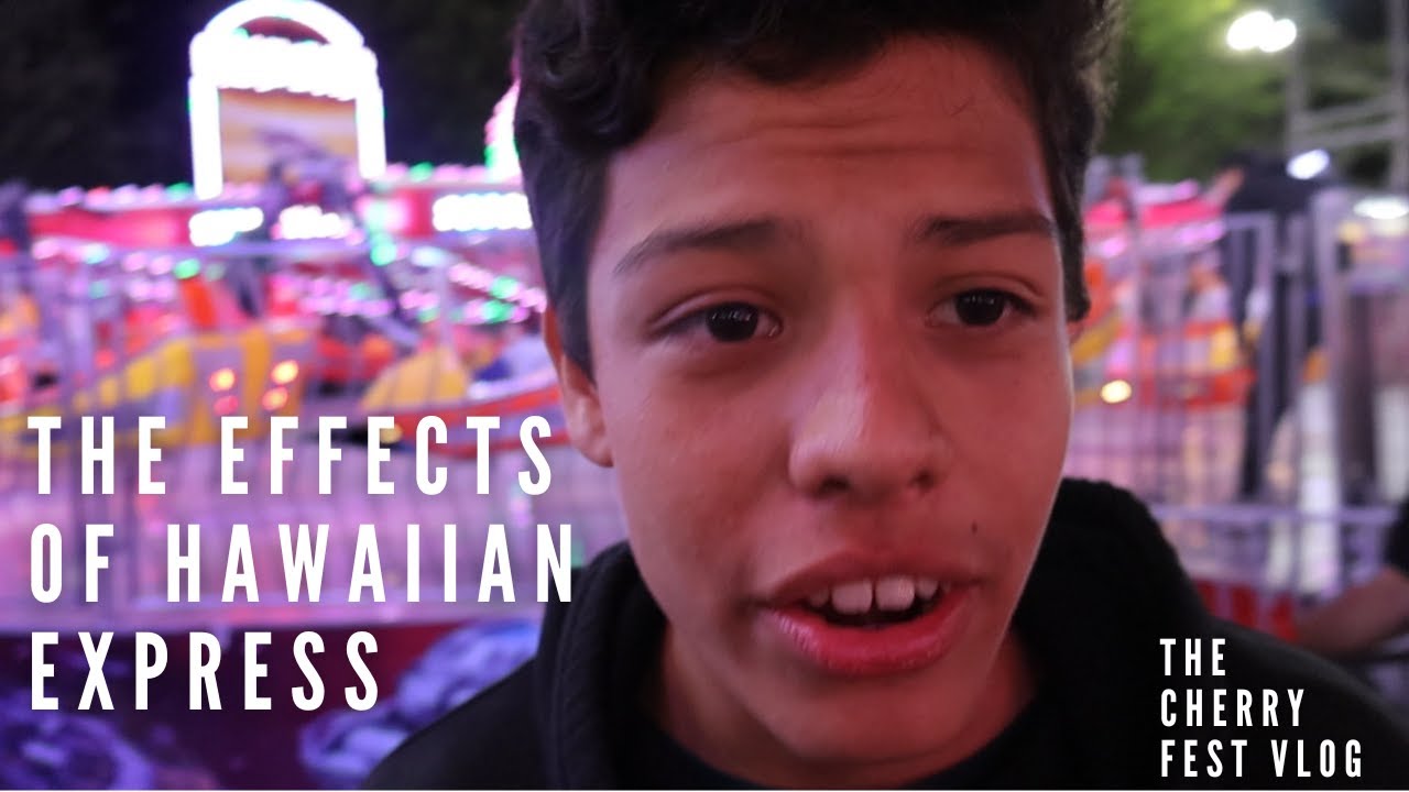 DO NOT RIDE HAWAIIAN EXPRESS - The Cherry Festival Vlog/Storytime - YouTube