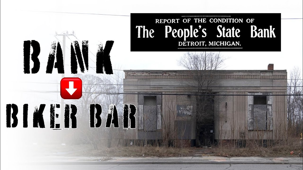 Delray’s Abandoned Bank Bar | National Bank of Detroit | Detroit ...