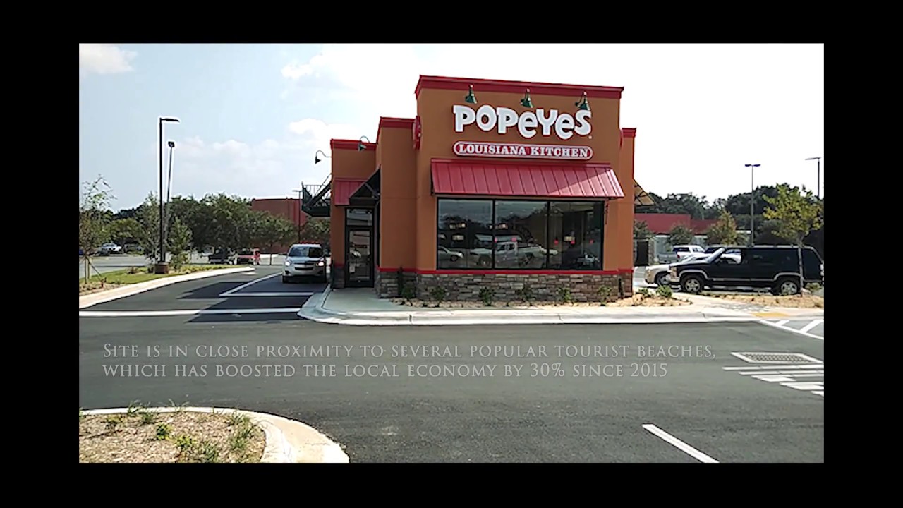 Popeyes Aerial Advertisement - YouTube