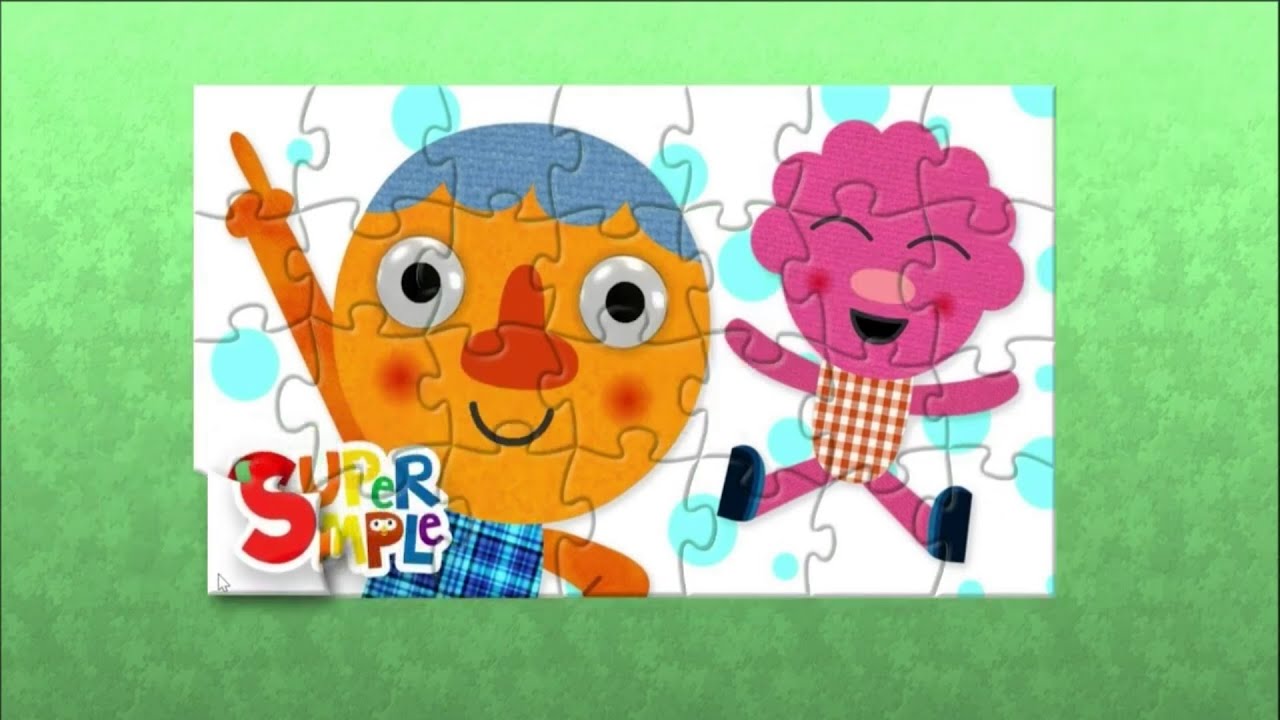 Best Animation Follow Me Noodle & Pals Super Simple Songs Puzzle - YouTube