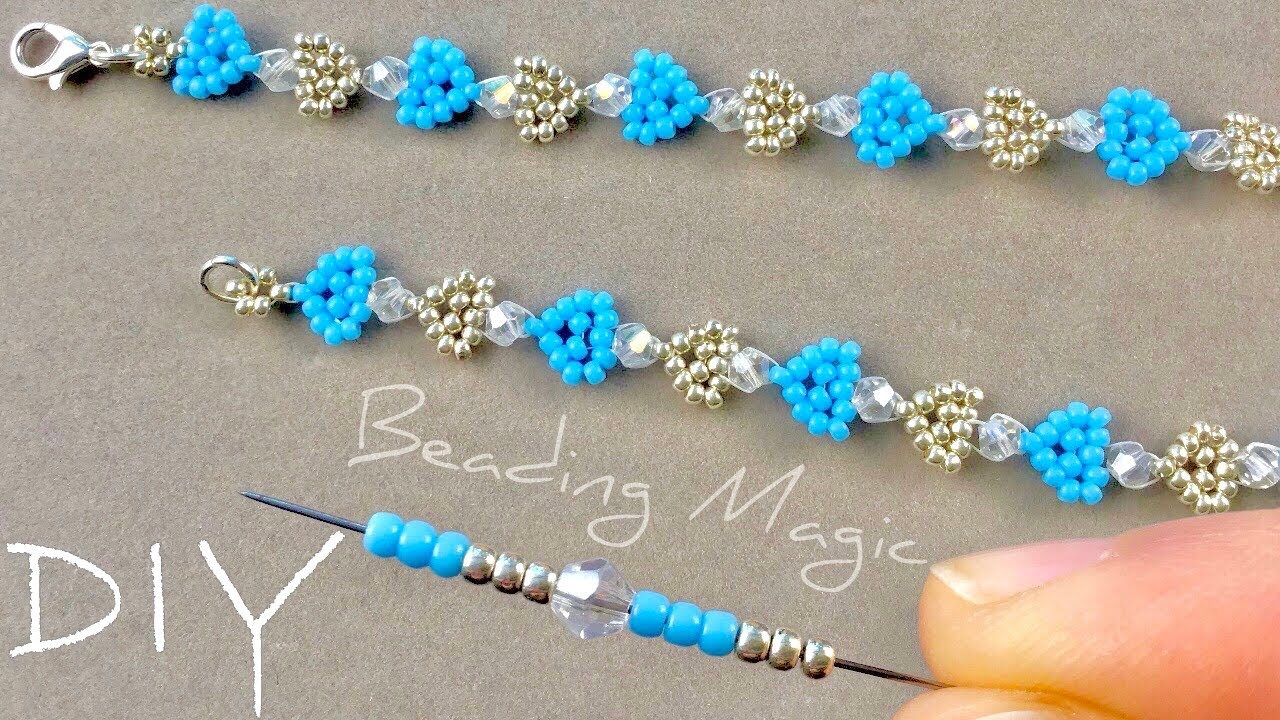 Seed Bead Heart Necklace Tutorial: Easy Beaded Heart Necklace - YouTube