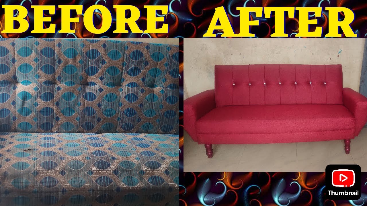 SOFA RENOVATION HOW TO RENOVATE THE OLD SOFA - YouTube