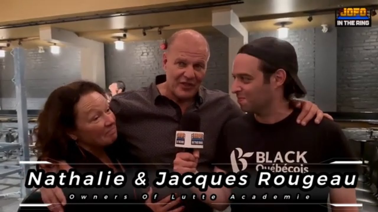Jacques Rougeau and Nathalie Reflect on Lutte Academie Success - YouTube