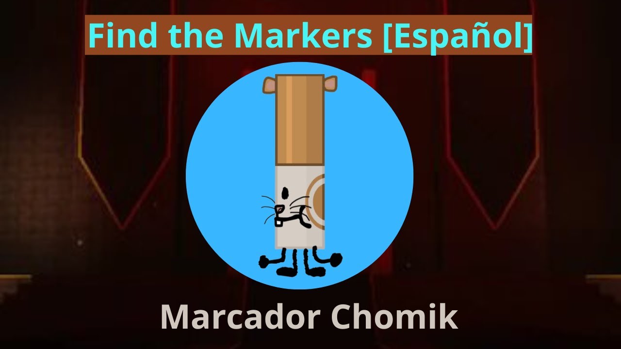 Como conseguir el Marcador Chomik (Insano) - Find the Markers | Roblox ...