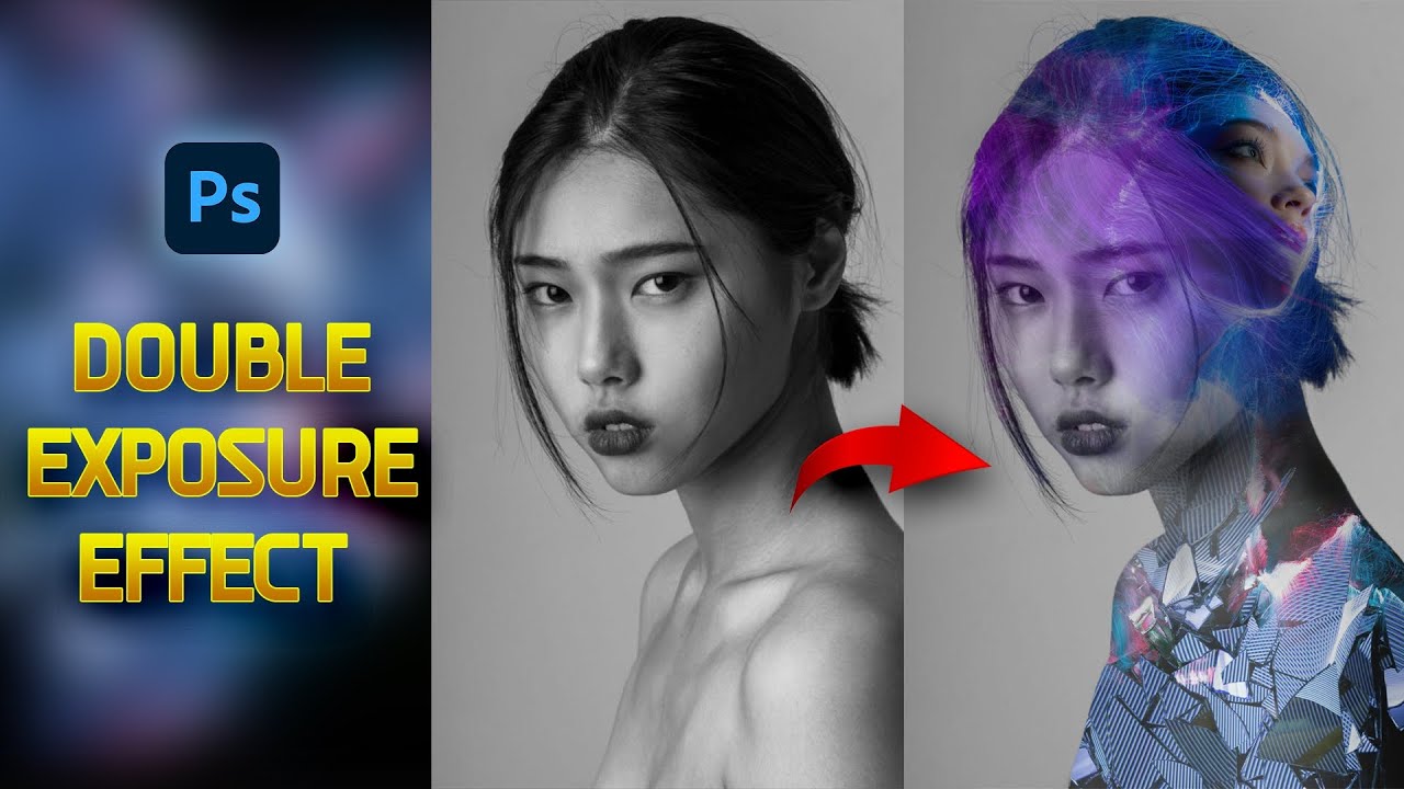 Double exposure effect in Photoshop | Graphic design tutorial ...