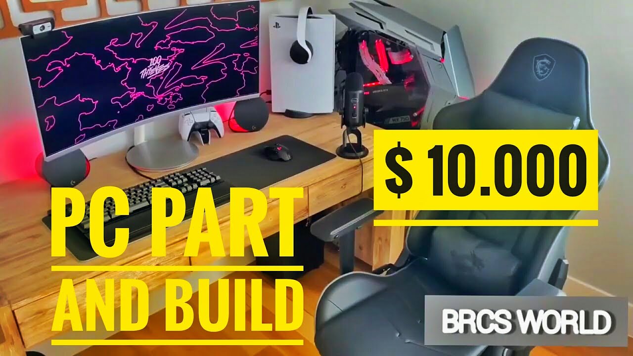 $10.000 pc part and build / 10.000 Dolarlık bilgisayar parçaları ve ...