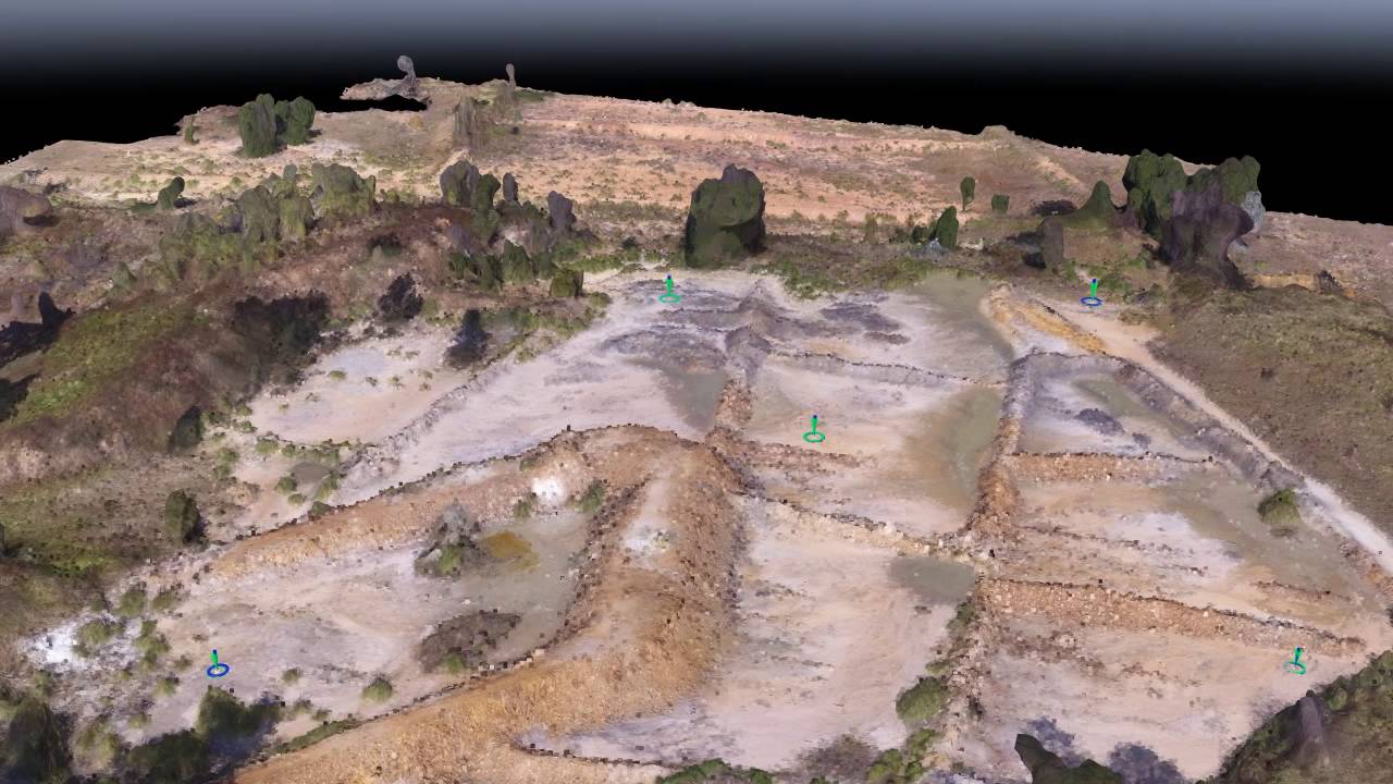 3D modeling of ground surface - YouTube