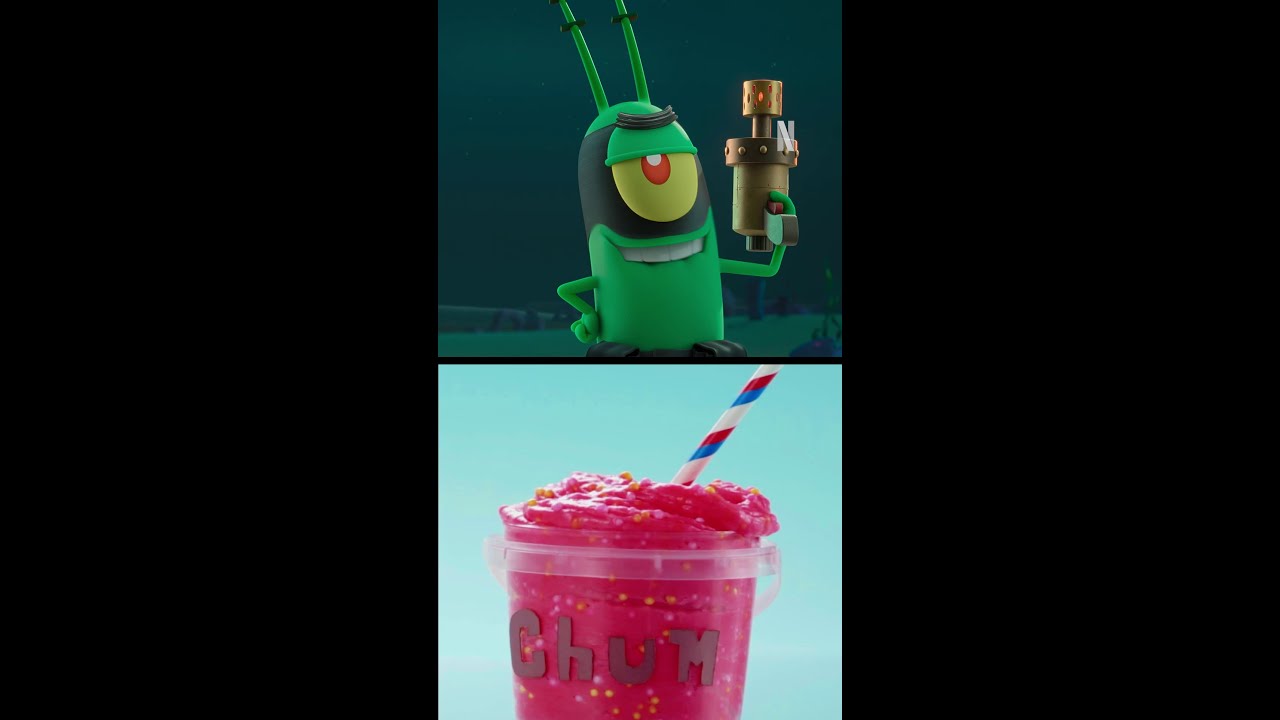 Plankton + Slime = WORLD DOMINATION 💥 Plankton: The Movie is now ...