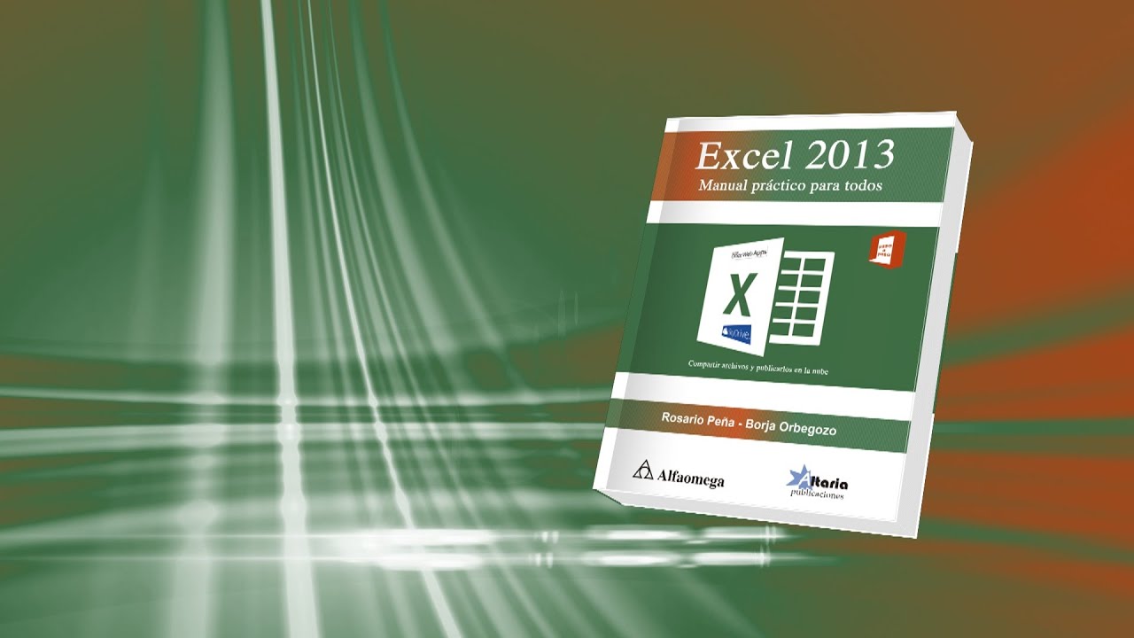 Excel 2013. manual práctico para todos - YouTube