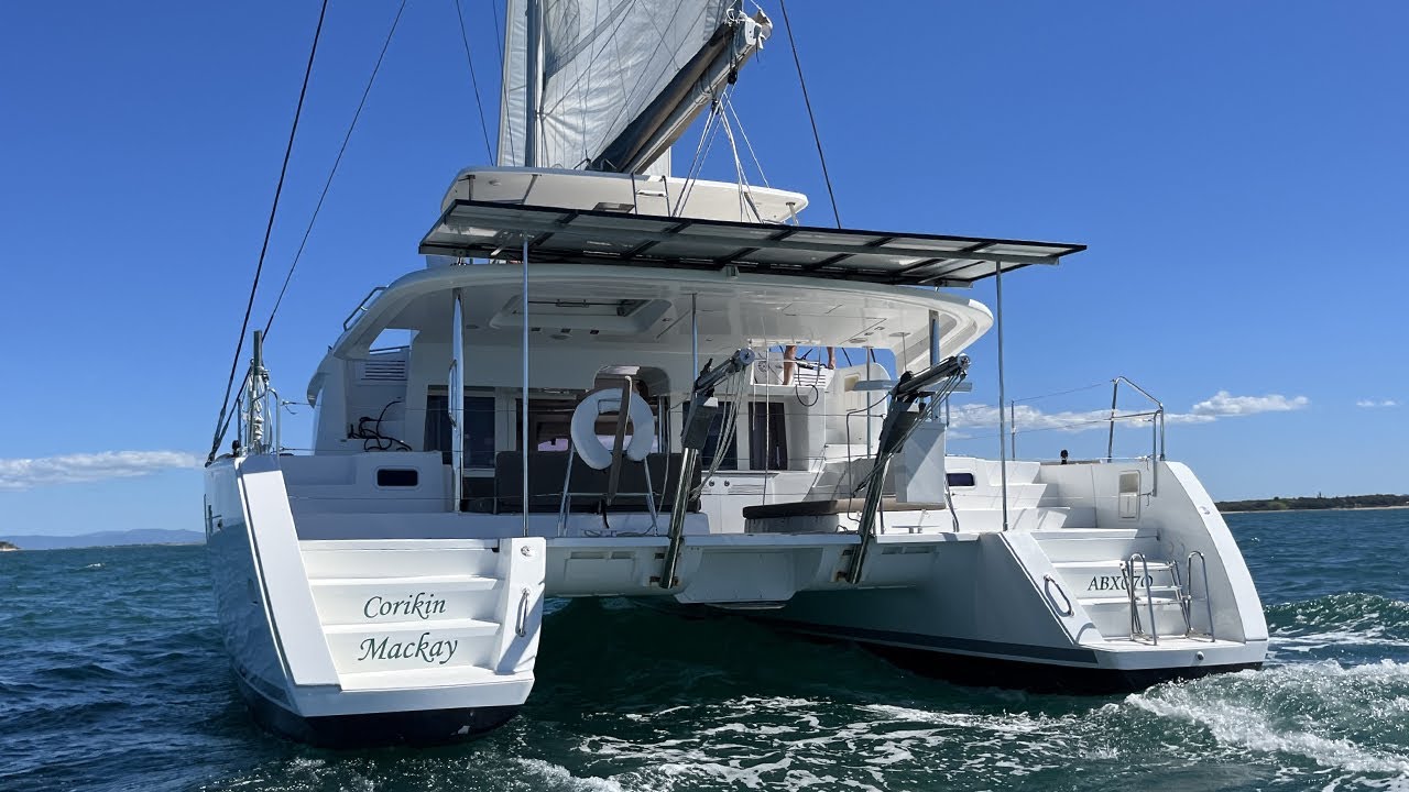 Lagoon 450F ' Corikin' For Sale Austalia - YouTube
