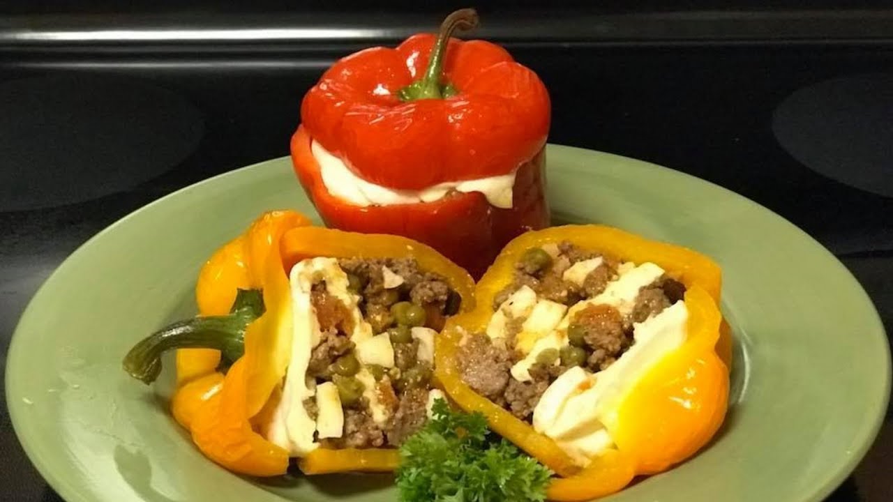 Pimiento Relleno | Stuffed Peppers_ Peruvian - YouTube