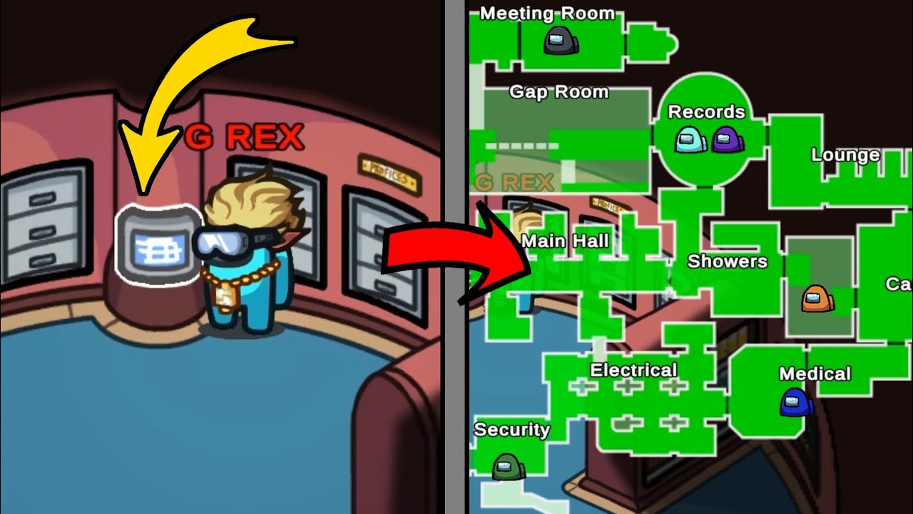 What if Impostors can view Colors in the new admin map in Among Us ...