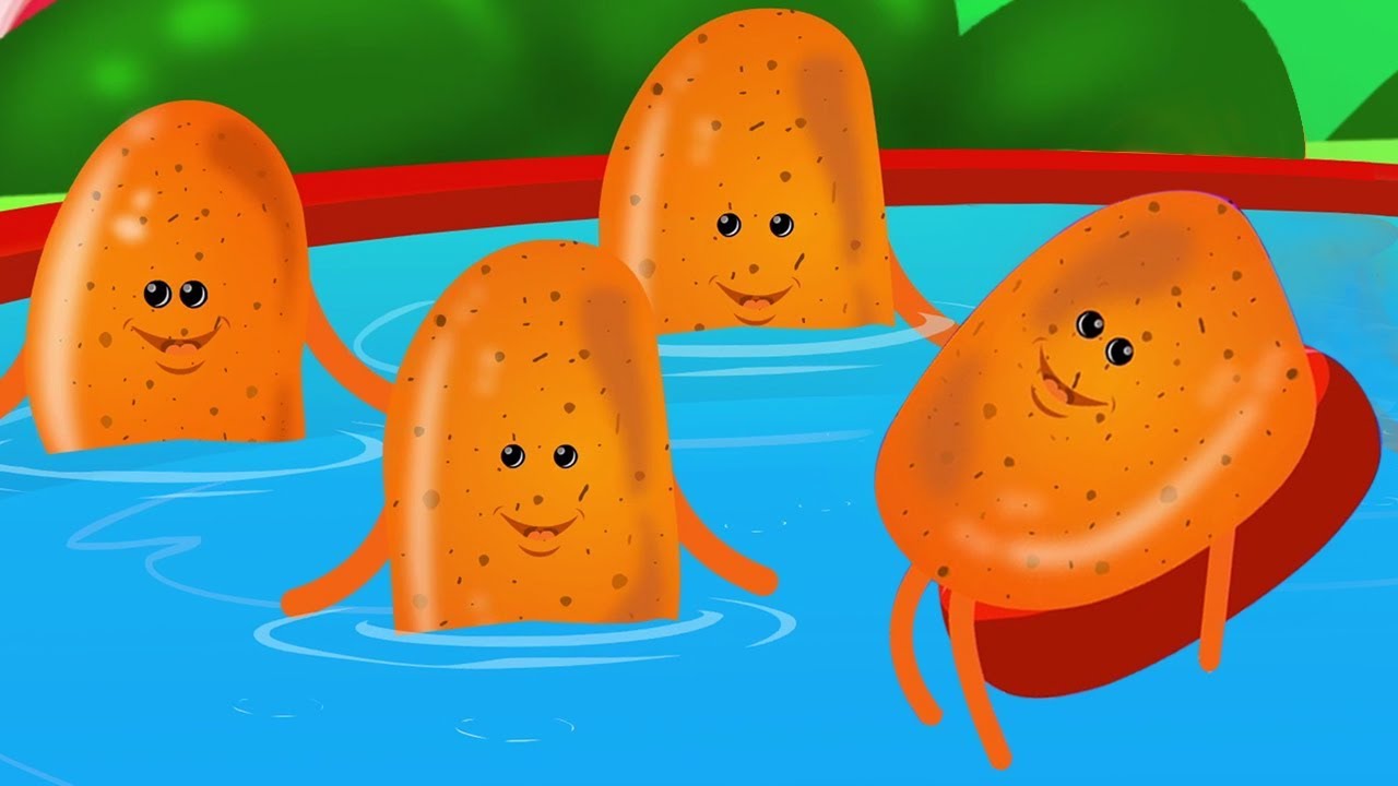 una patata dos patatas | canción número | One Potato Two Potato ...
