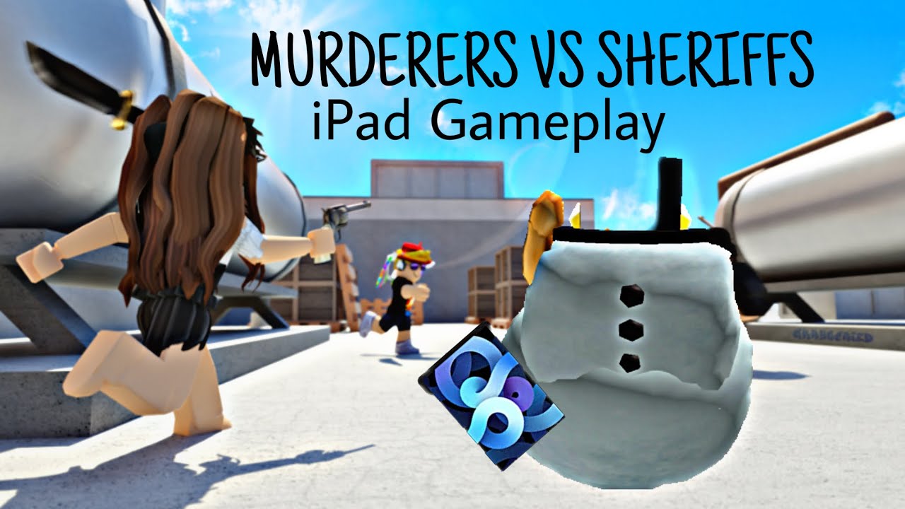 Murderers vs. Sheriffs - Mobile Gameplay ROBLOX - YouTube