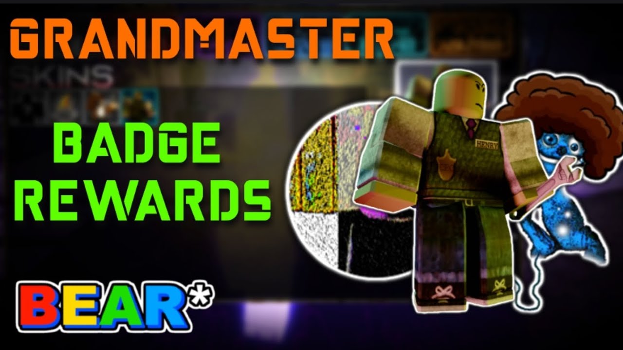 Grandmaster Badge REWARDS | BEAR* Roblox - YouTube