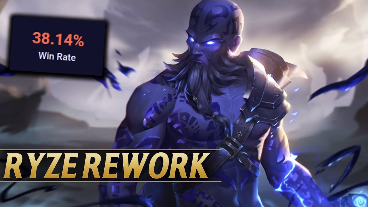 RYZE NEEDS A REWORK - The Lowest Winrate Champion - League of Legends ...
