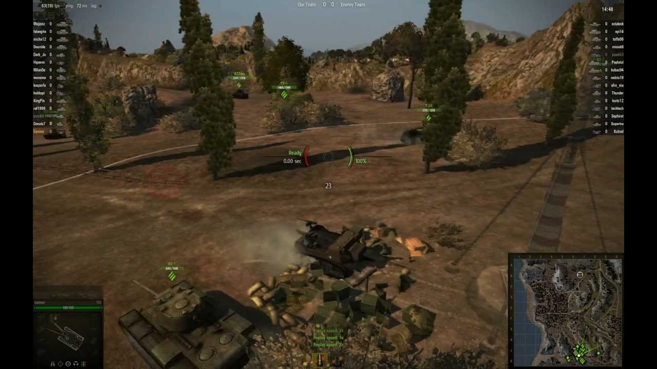 World of Tanks - T82 - YouTube