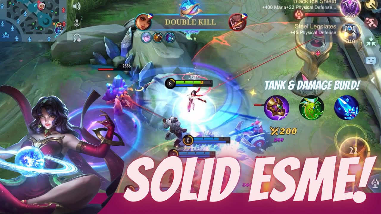 TANK AND DAMAGE ESMERALDA BUILD ! PERFECT FOR TEAM FIGHTS ! - YouTube