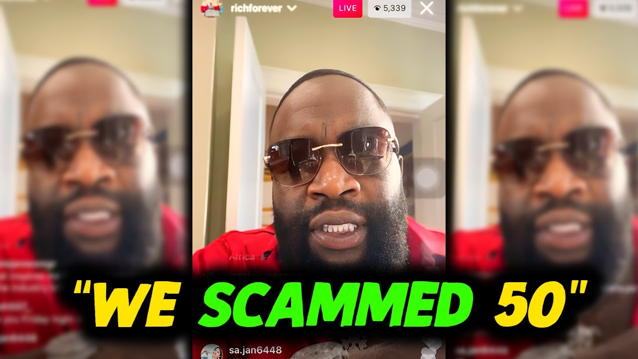 Rick Ross Reveals On IG Live How Big Meech Scammed 50 Cent For BMF ...