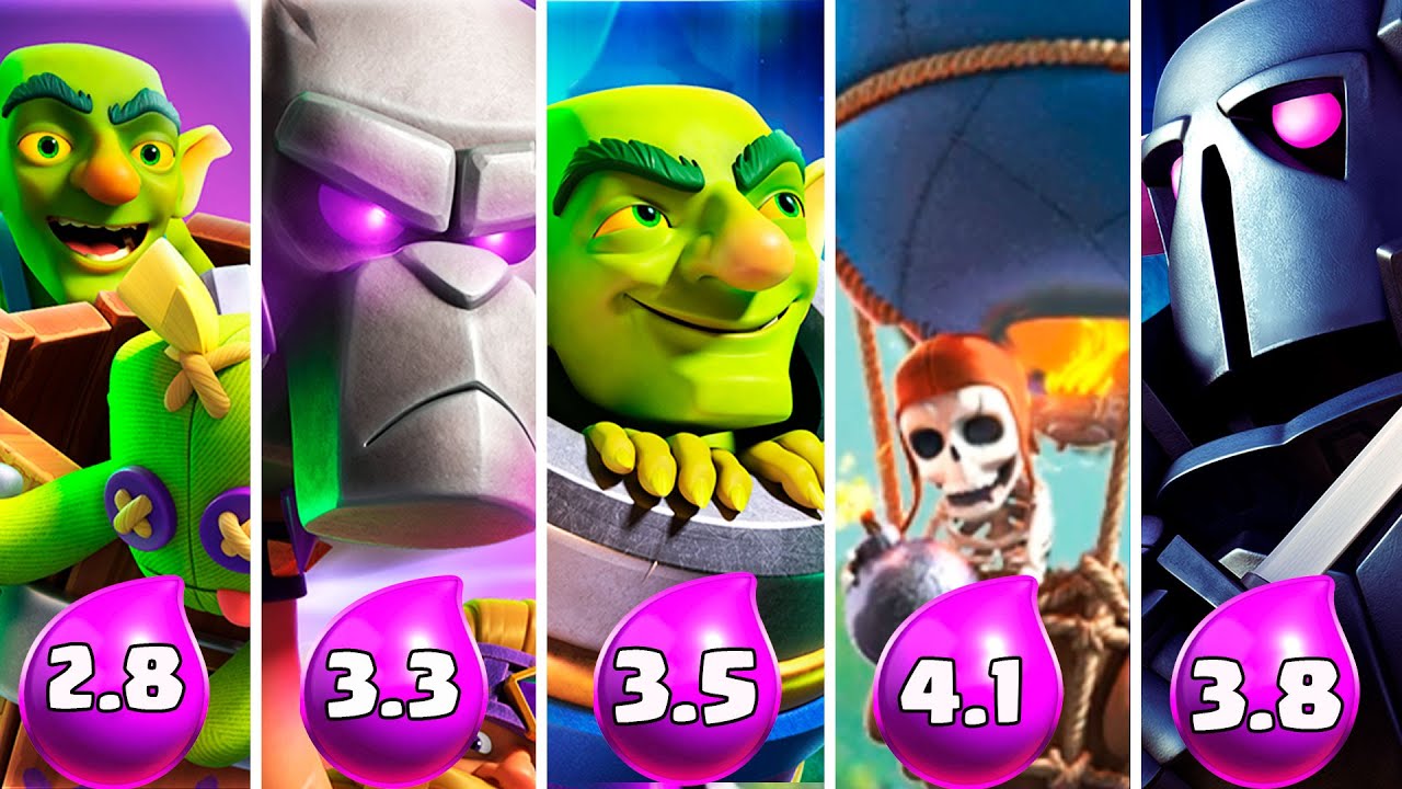 Los 5 MEJORES MAZOS para SUBIR LIGAS y COPAS en Clash Royale Season 66 ...