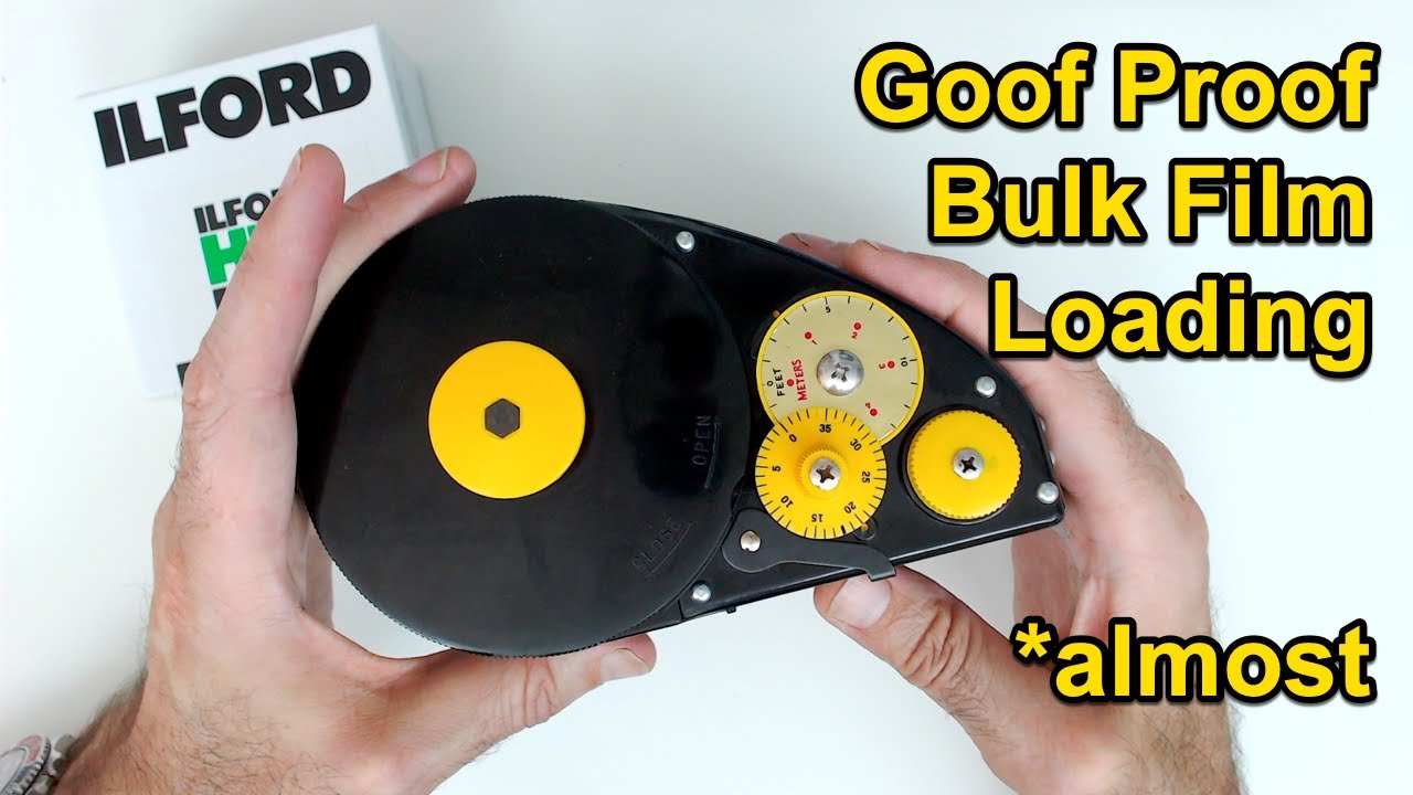 Goof-proof bulk film loading with the Alden 74 Bulk Film Loader - YouTube