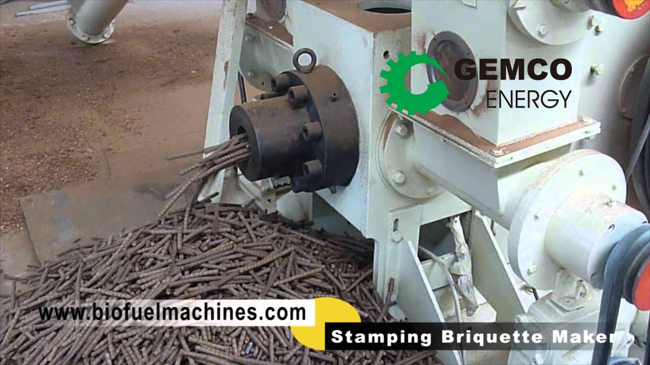 Briquetting machine wows you by making briquettes and pellets NOW ...
