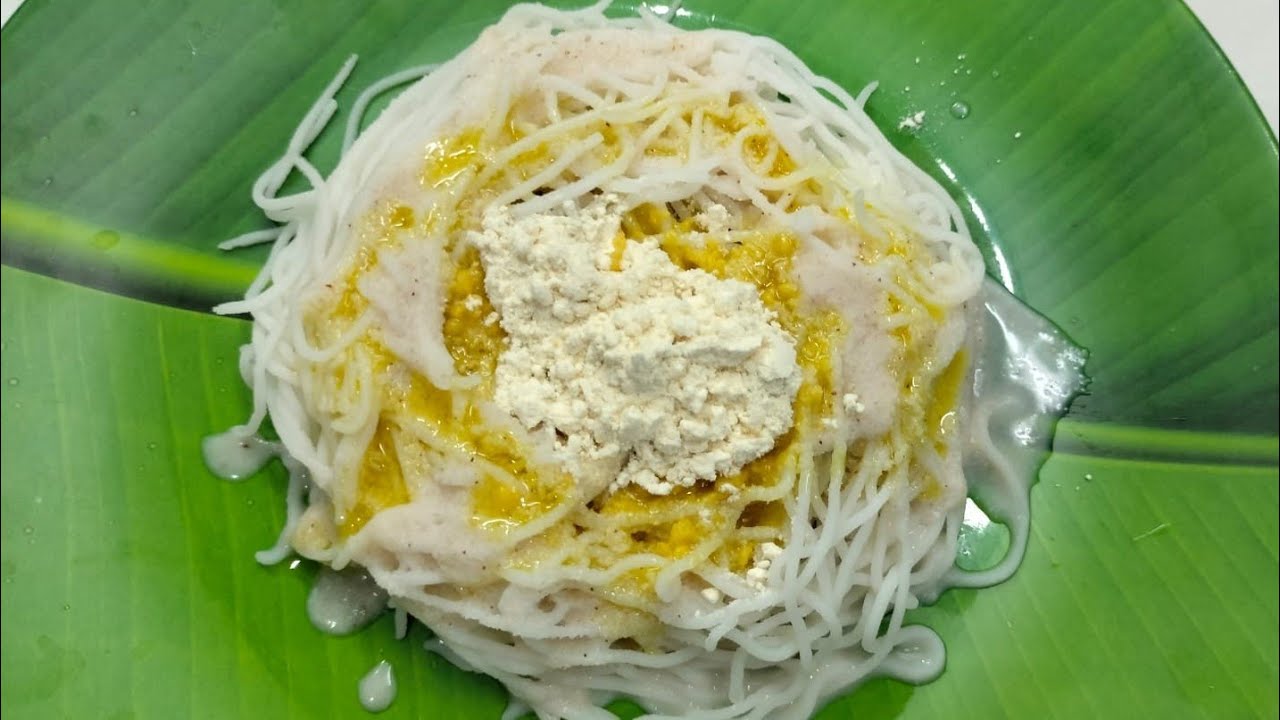 ಸಾಂಪ್ರದಾಯಿಕ ಸಿಹಿ ಒತ್ತು ಶಾವಿಗೆ ಹಾಗೂ ಕಾಯಿ ಹಾಲು Traditional Sweet ottu ...