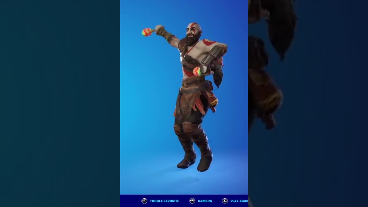 SHAKE IT UP - Fortnite KRATOS Skin Showcase God of War Ragnarök With ...