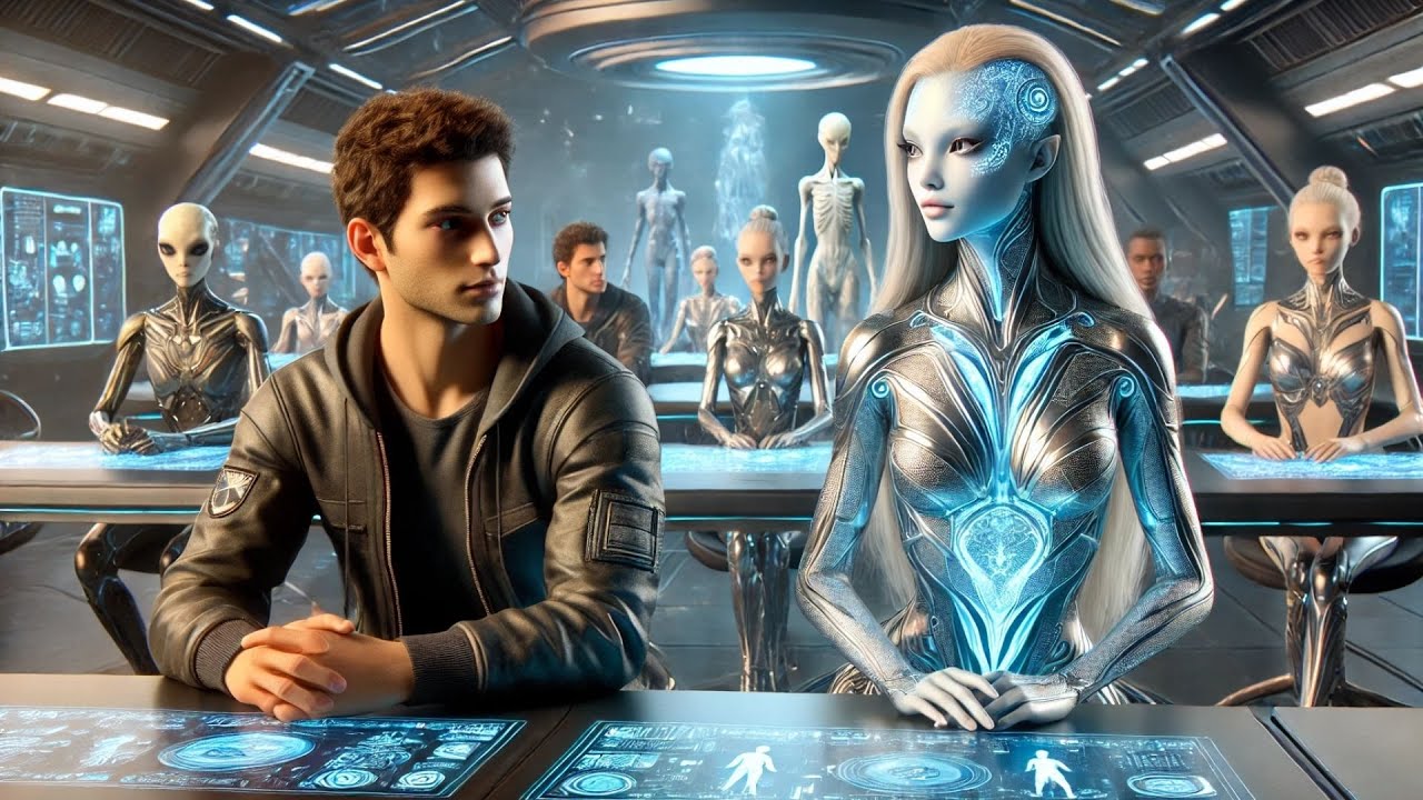 He fell in love with the MOST POPULAR ALIEN GIRL in the CLASS. Sci-fi ...